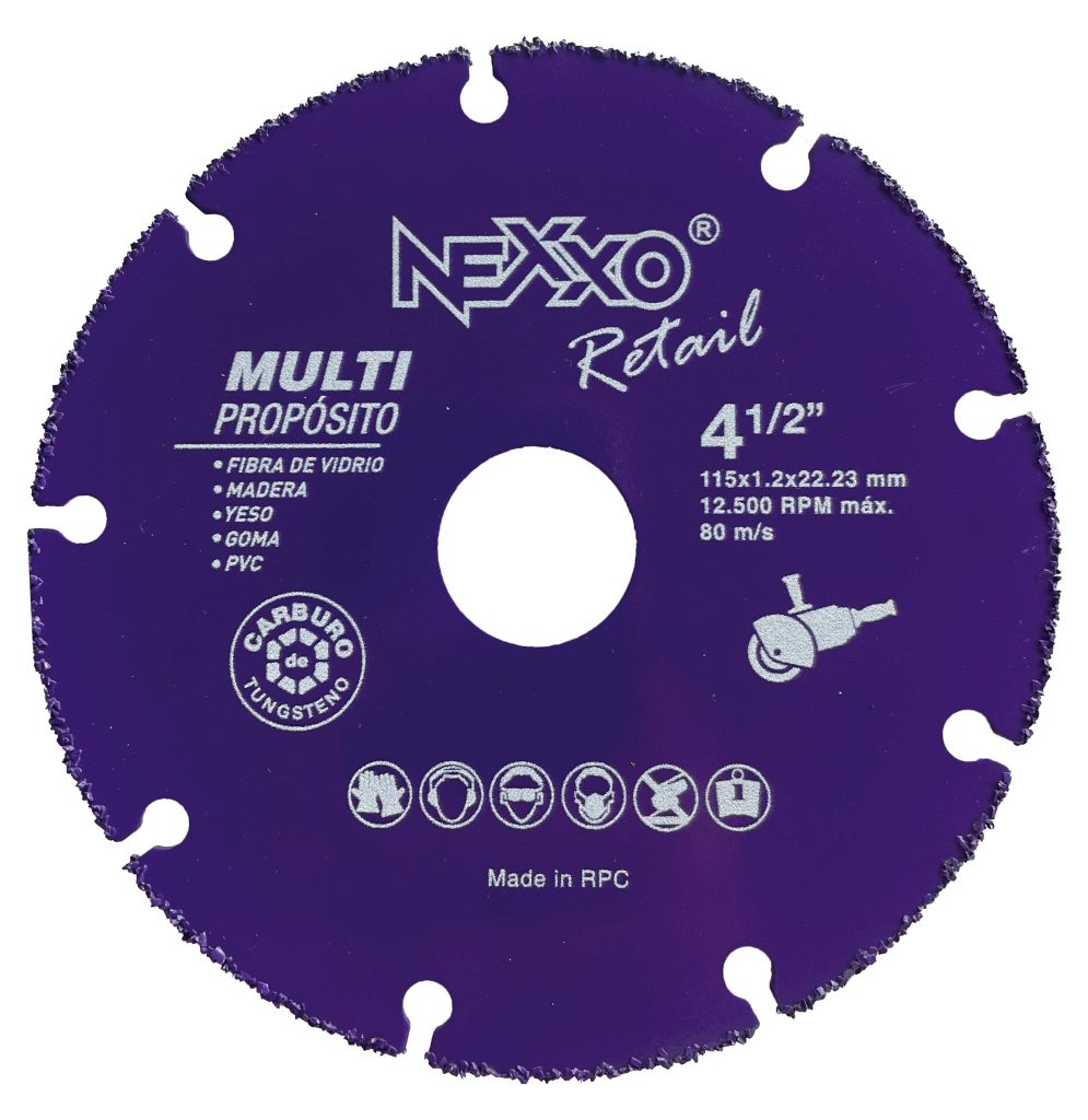 Disco de Corte Multipropósito Nexxo Retail - Maquinas de corte y pulido ...
